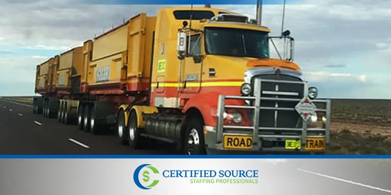 CDL Operators Jobs From Certified Source Staffing Professionals