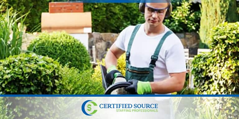 Find Out About Available Landscaping Jobs With Certified Source Staffing